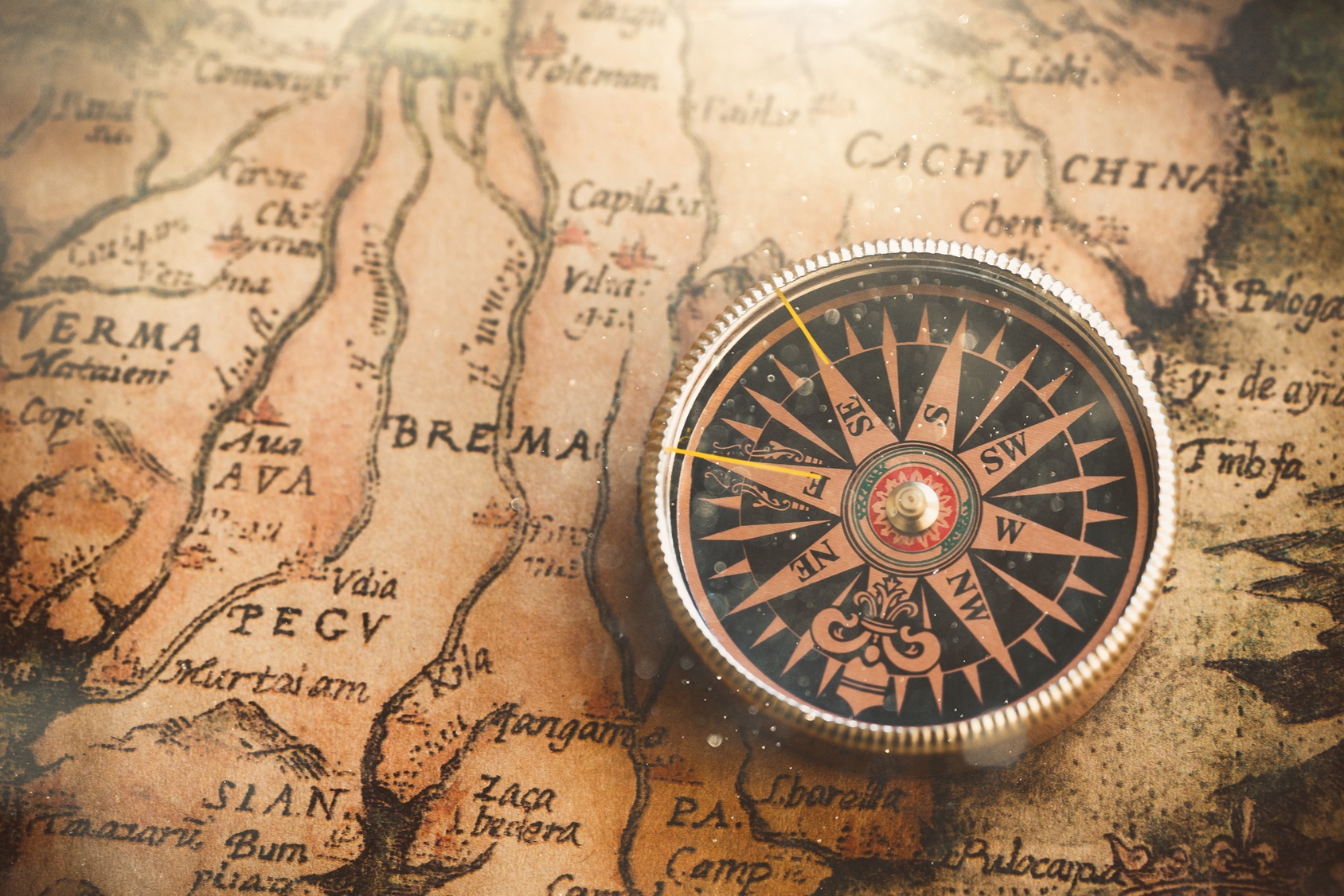 How to Use a Map and Compass | UpGifs.com